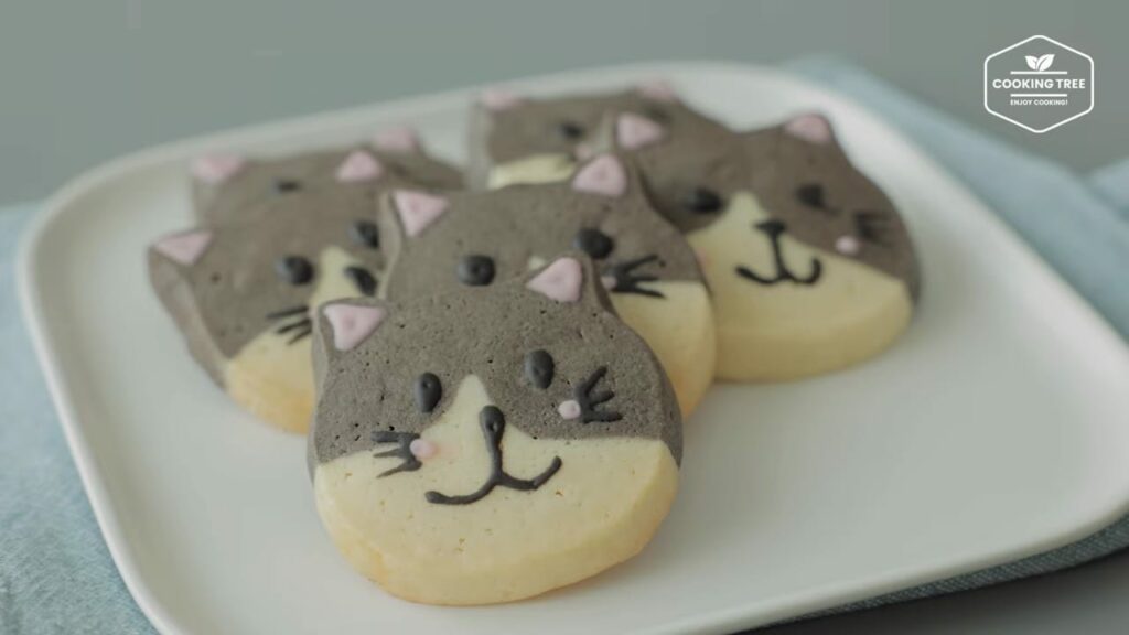Cat Icebox Cookies Recipe - Cooking Tree