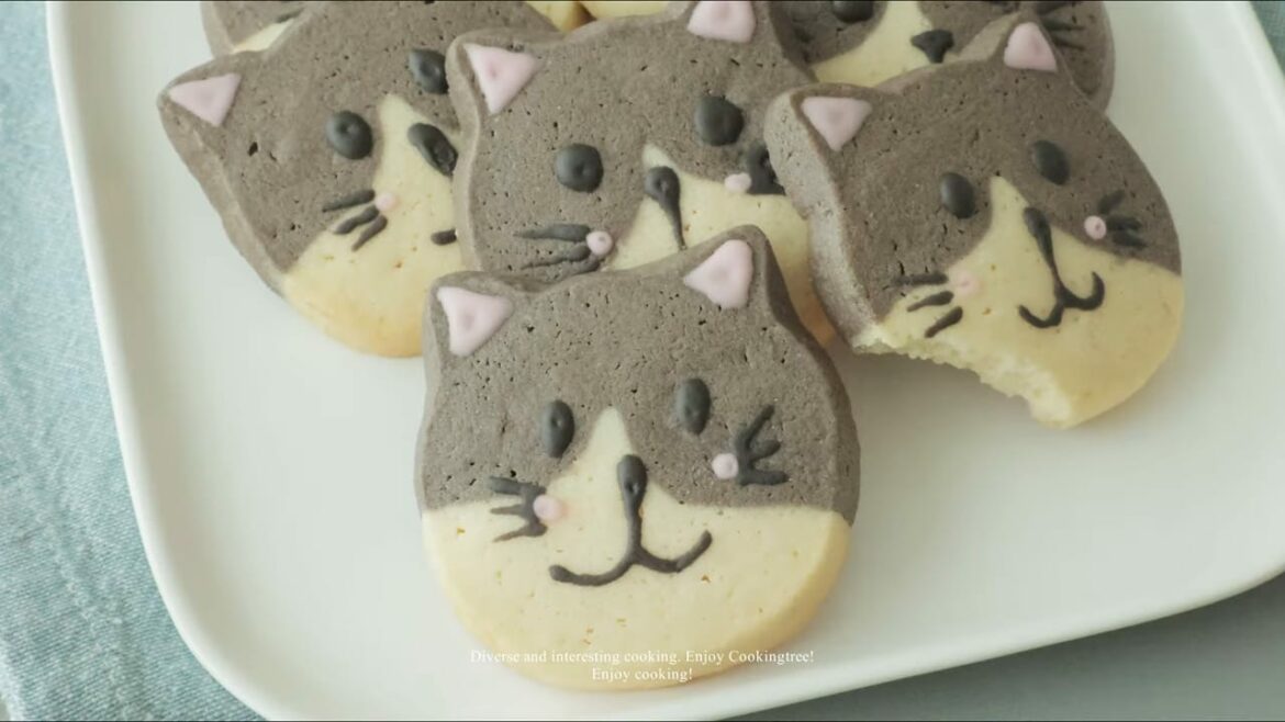 Cat Icebox Cookies Recipe - Cooking Tree