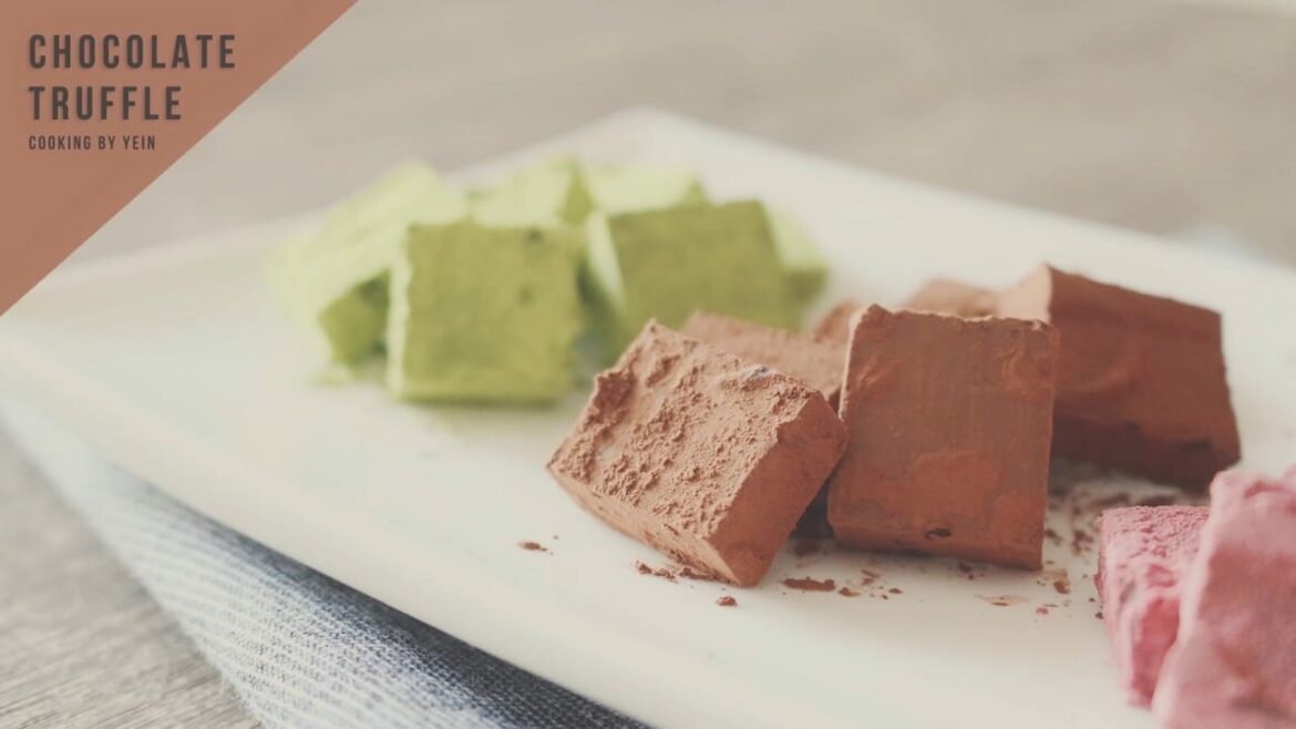 How to make Chocolate truffle (pave chocolate)