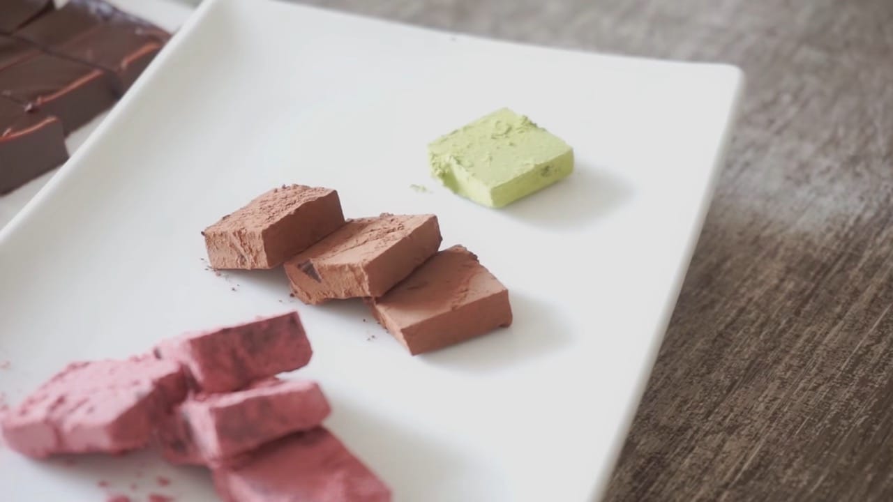 How to make Chocolate truffle (pave chocolate)