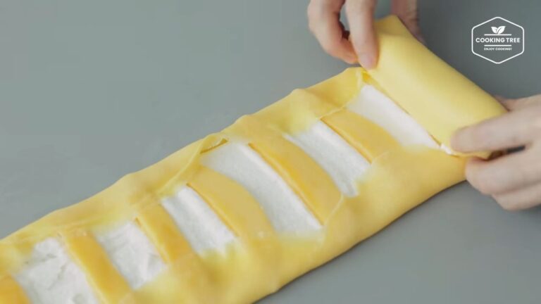 Mango Crepe Roll Cake Recipe - Cooking Tree