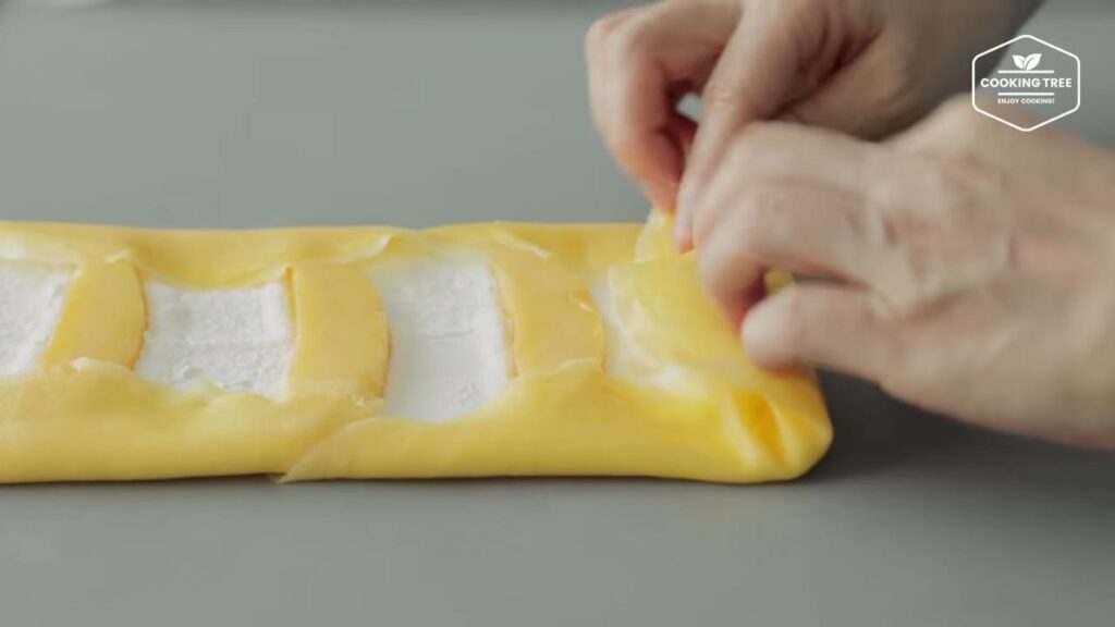 Mango Crepe Roll Cake Recipe - Cooking Tree