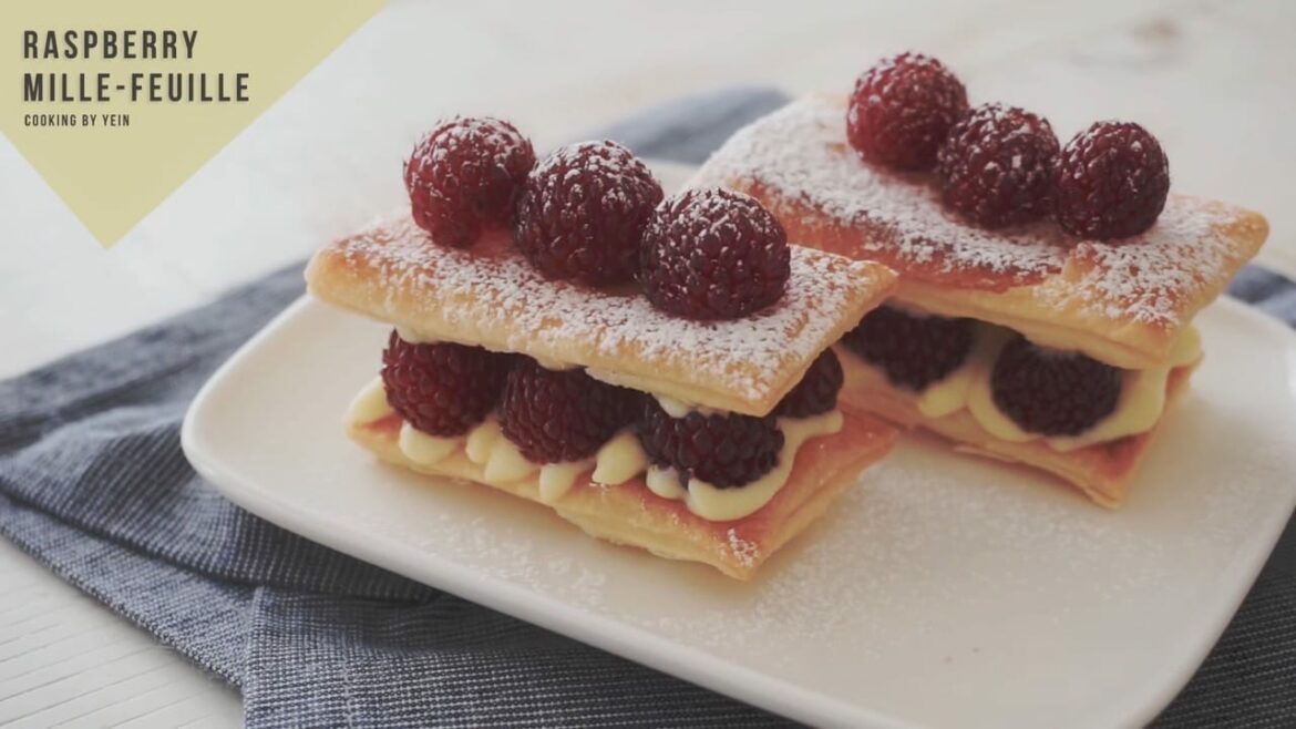 How to make Raspberry mille-feuille
