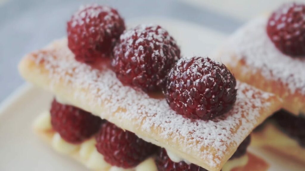How to make Raspberry mille-feuille