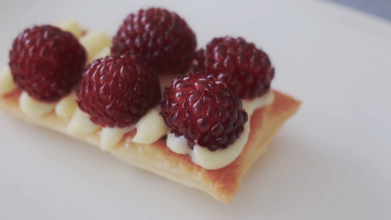 How to make Raspberry mille-feuille