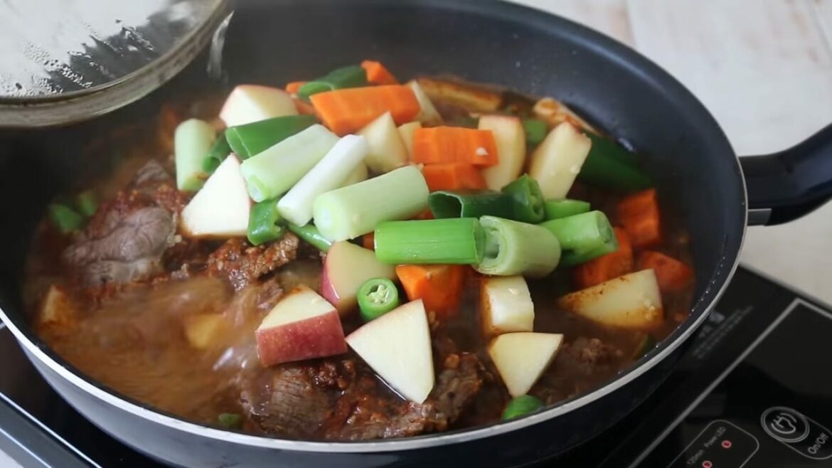 How to Make Spicy Beef steamed (Korean food Recipe)