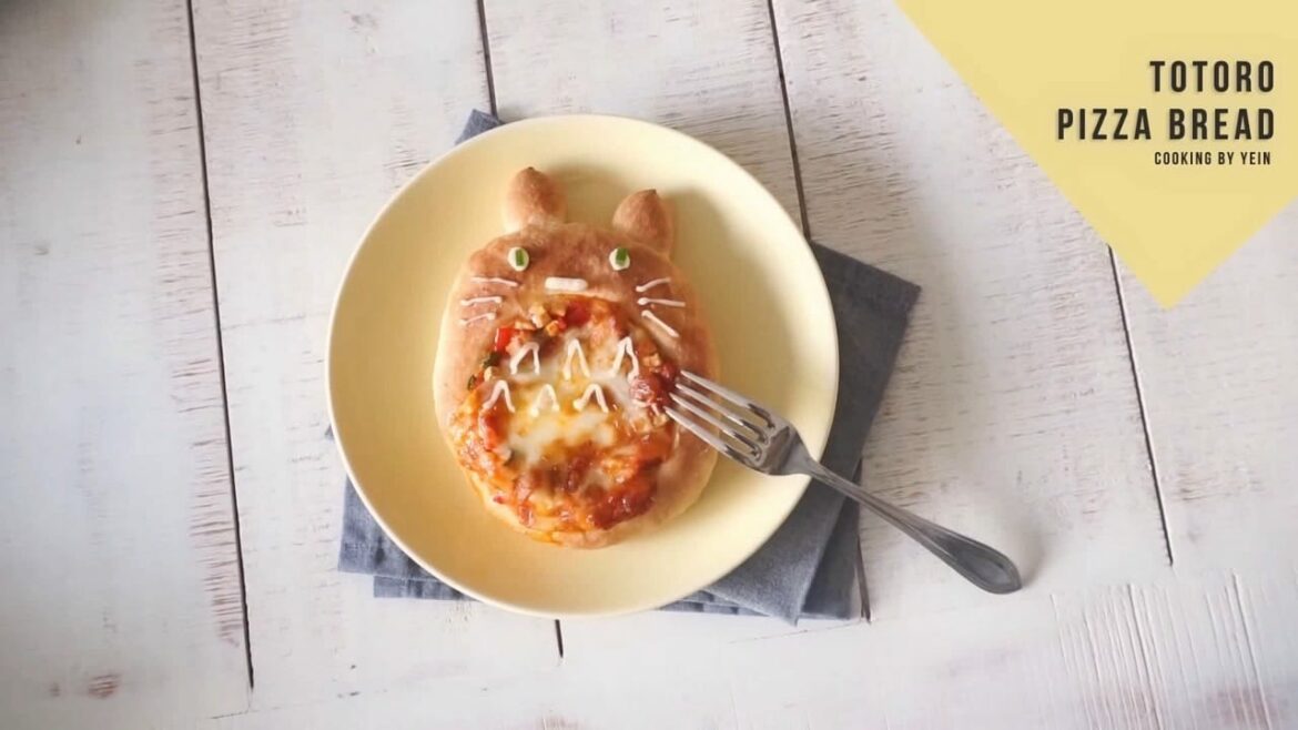 How to Make Totoro Pizza Bread