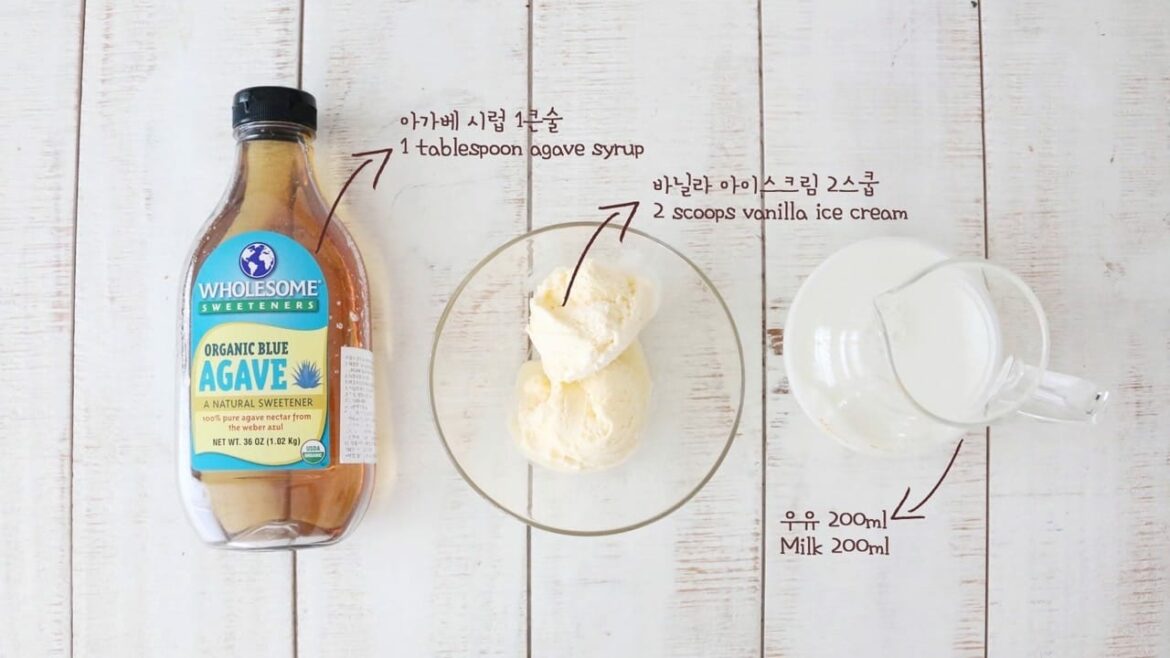 how to make vanilla milkshake