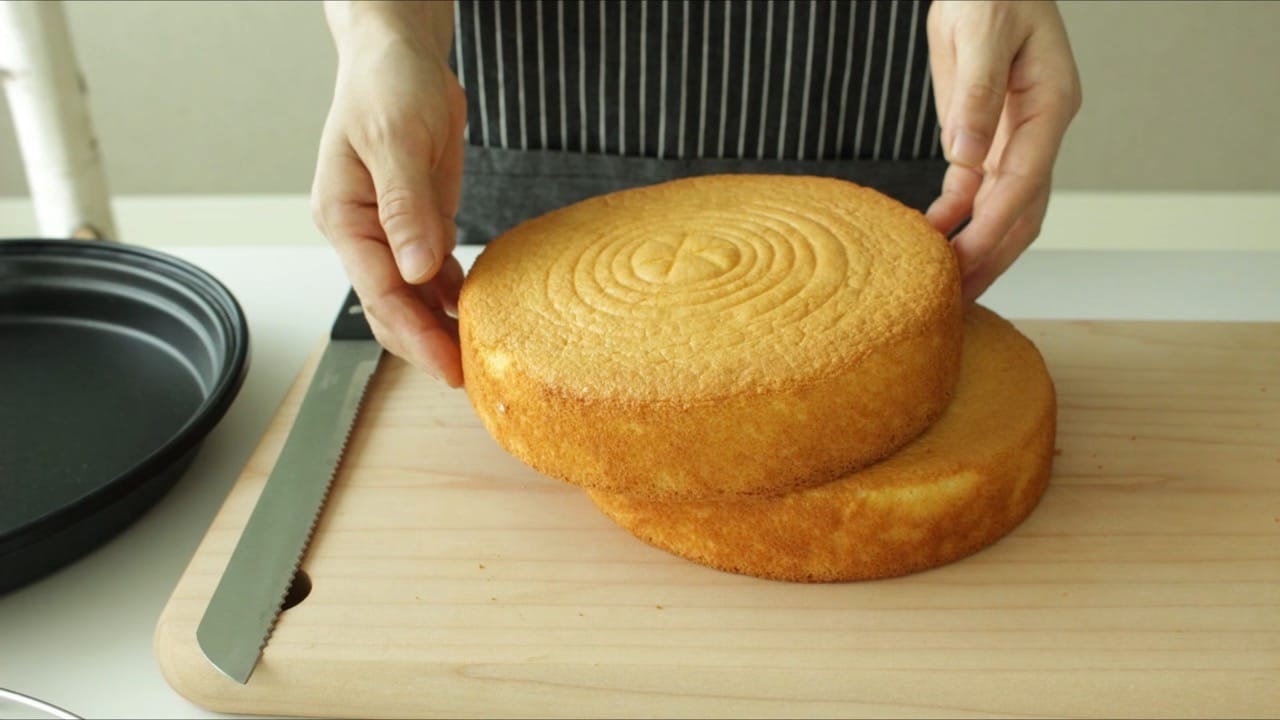 How to make Basic Sponge cake sheet Genoise