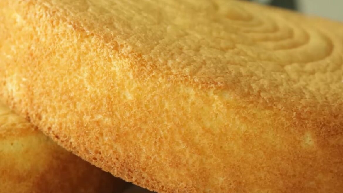 How to make Basic Sponge cake sheet Genoise