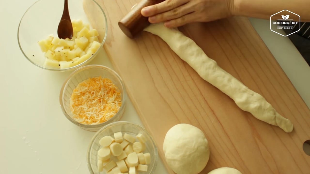How to make Cheese Potato Bagel