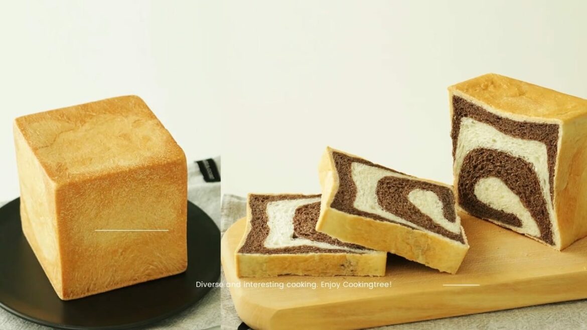 How to make Chocolate Marble Cube Bread