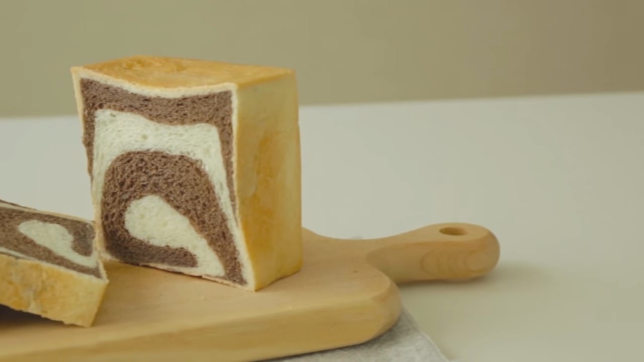 How to make Chocolate Marble Cube Bread