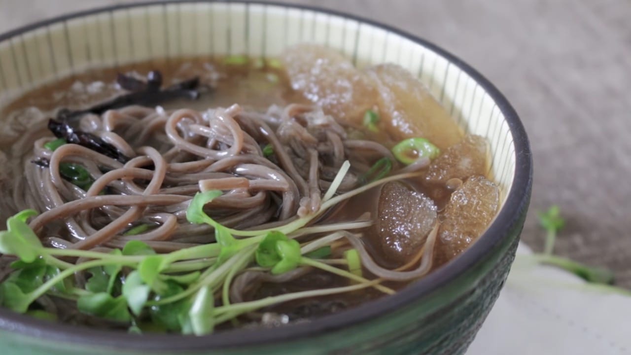 How to make Cold Buckwheat Noodles (Soba Noodles)