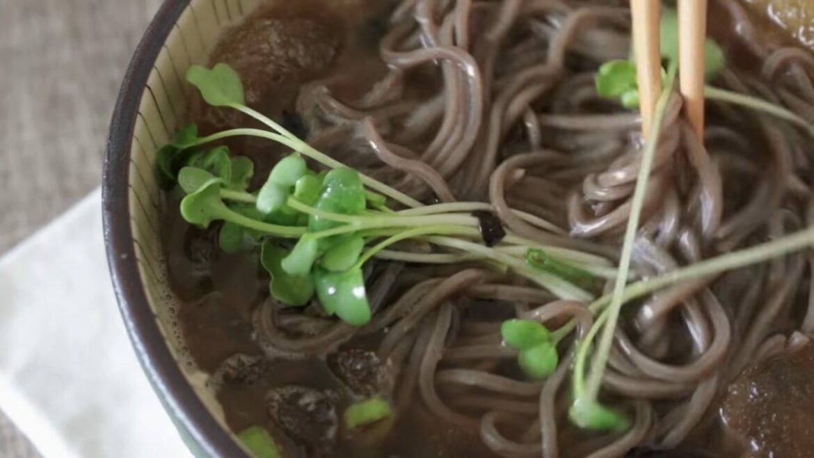 How to make Cold Buckwheat Noodles (Soba Noodles)