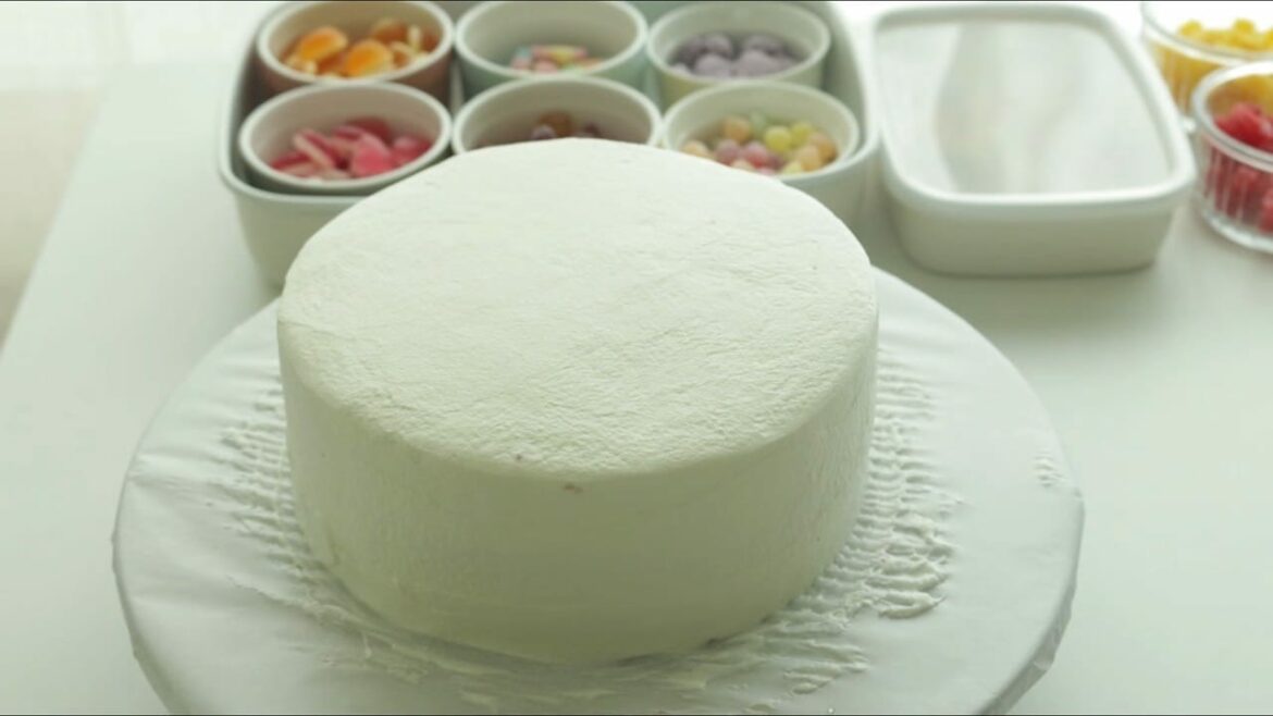 How to make Colorful Jelly Cake (Cream cake)