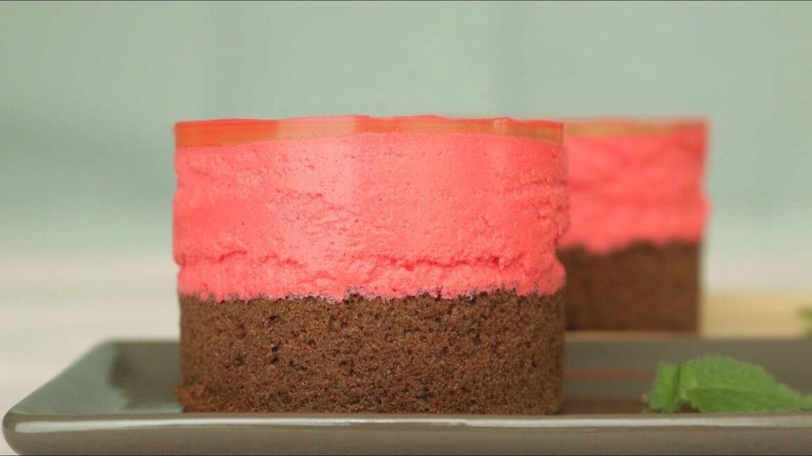How to make Cream Cheese Mousse Cake Choco Cheesecake