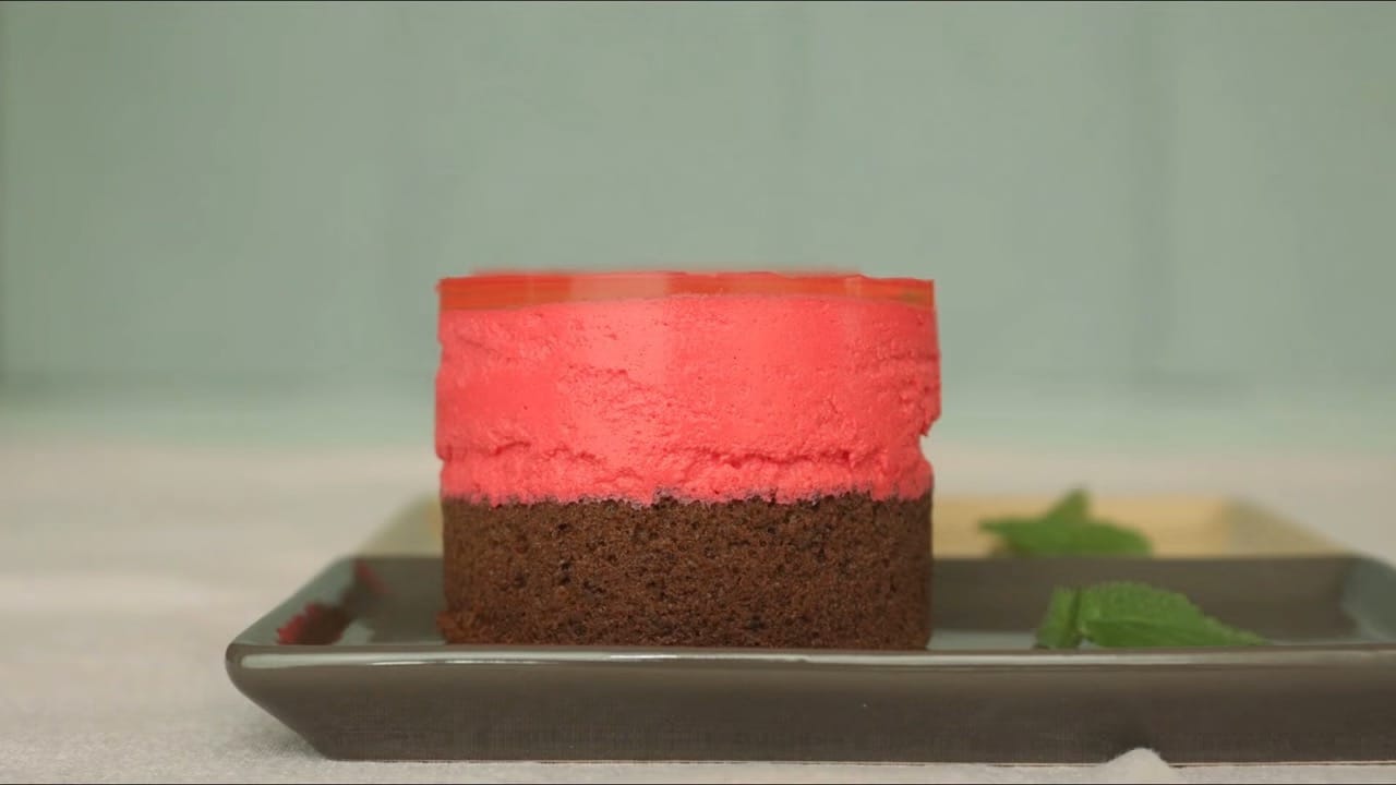 How to make Cream Cheese Mousse Cake Choco Cheesecake