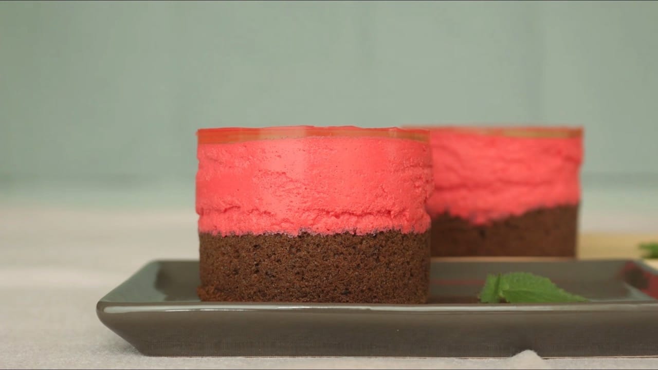 How to make Cream Cheese Mousse Cake Choco Cheesecake