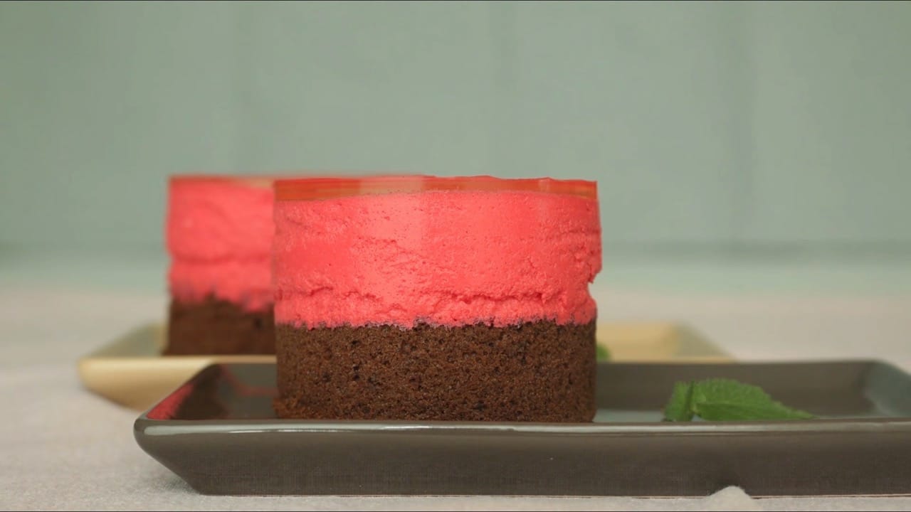 How to make Cream Cheese Mousse Cake Choco Cheesecake