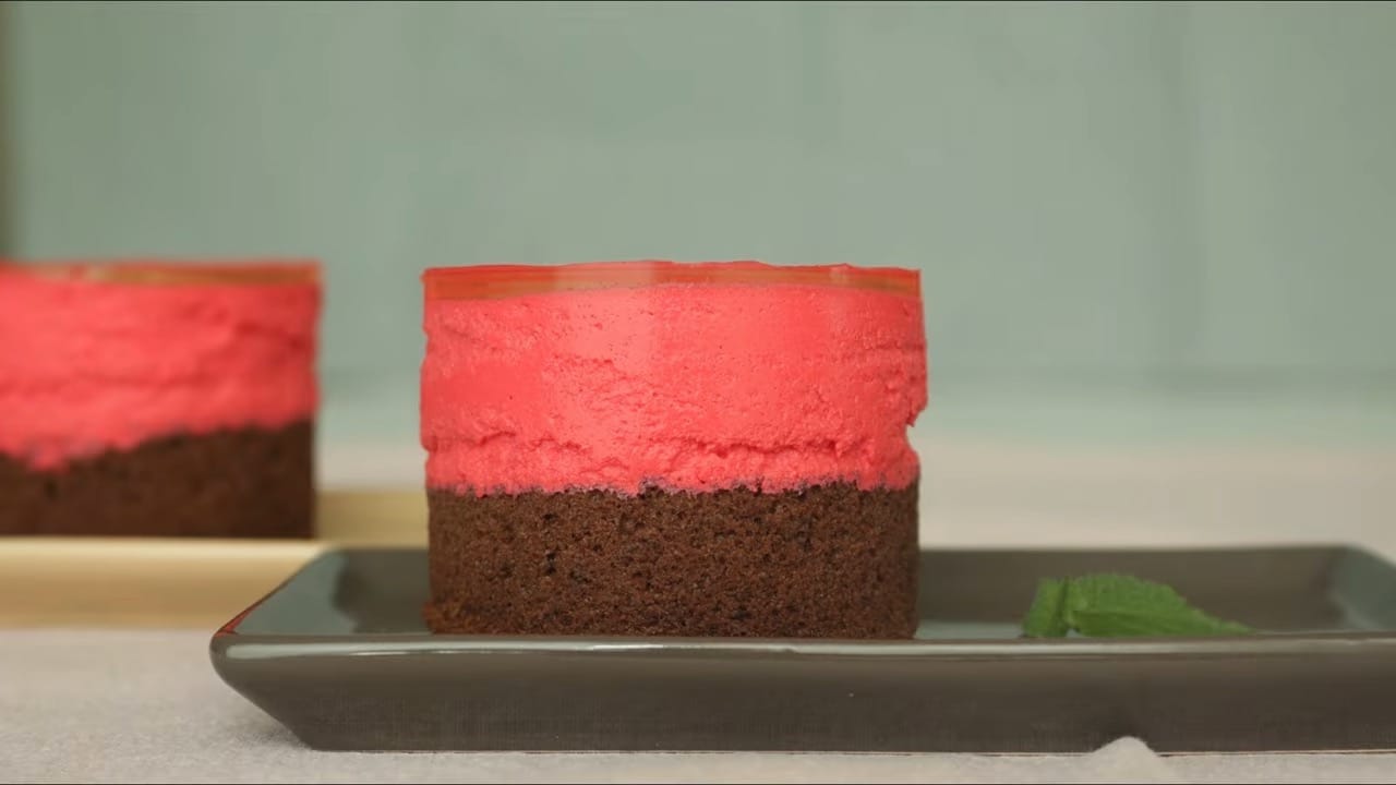 How to make Cream Cheese Mousse Cake Choco Cheesecake