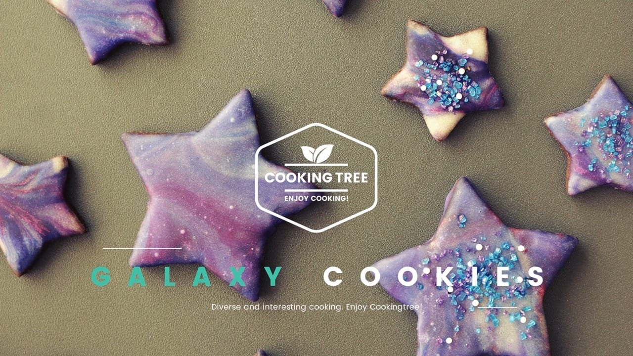 How to make Galaxy chocolate cookies