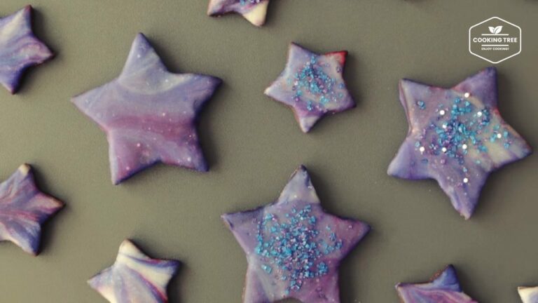 How to make Galaxy chocolate cookies