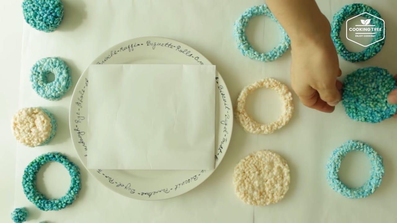 How to make Gift box Rice crispy treats