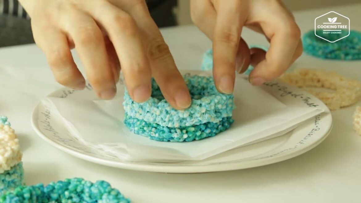How to make Gift box Rice crispy treats