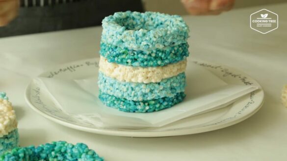 How to make Gift box Rice crispy treats