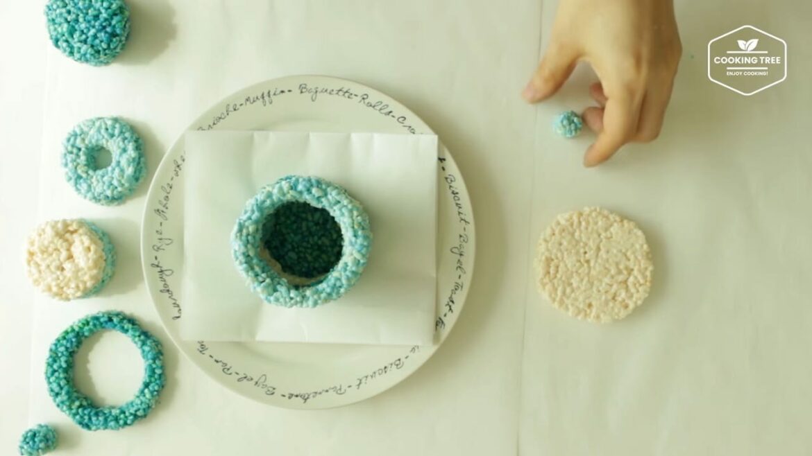 How to make Gift box Rice crispy treats