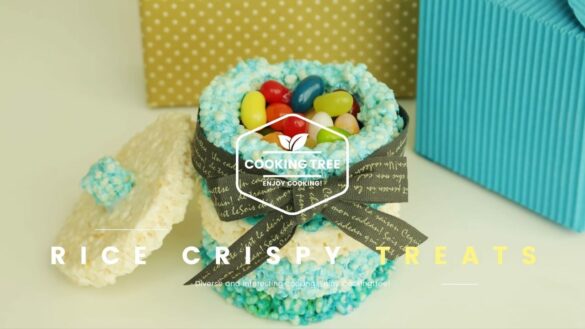 How to make Gift box Rice crispy treats