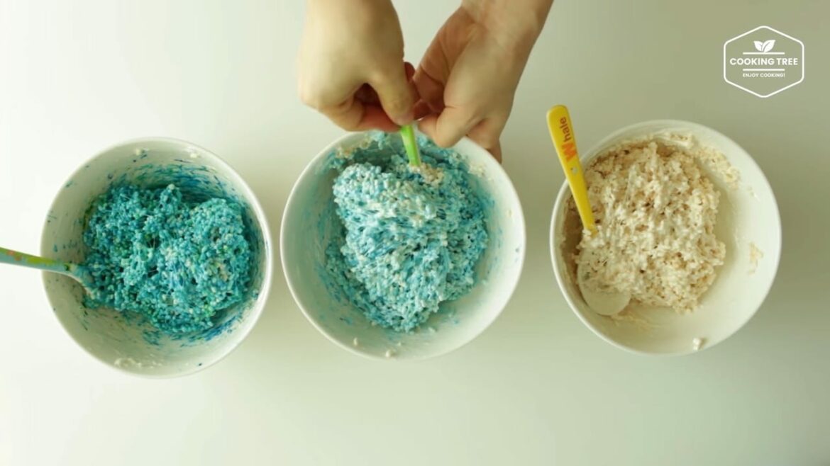 How to make Gift box Rice crispy treats