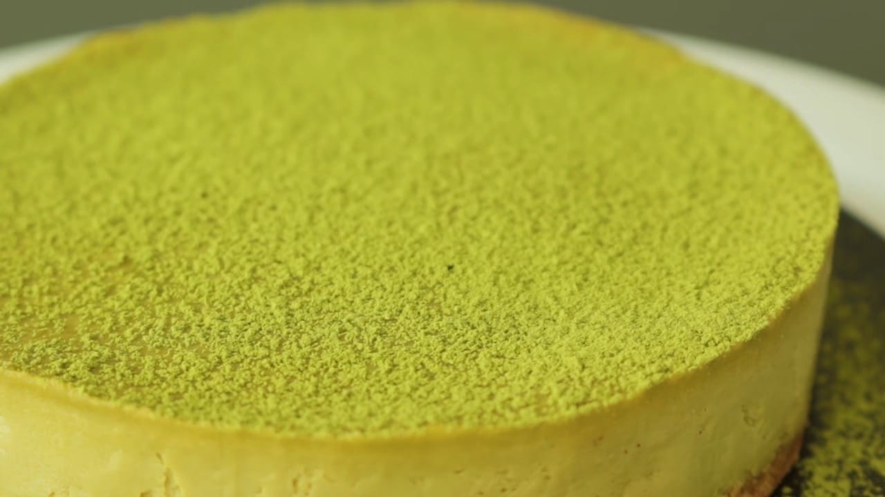 How to make Green tea cheesecake (Matcha cake)