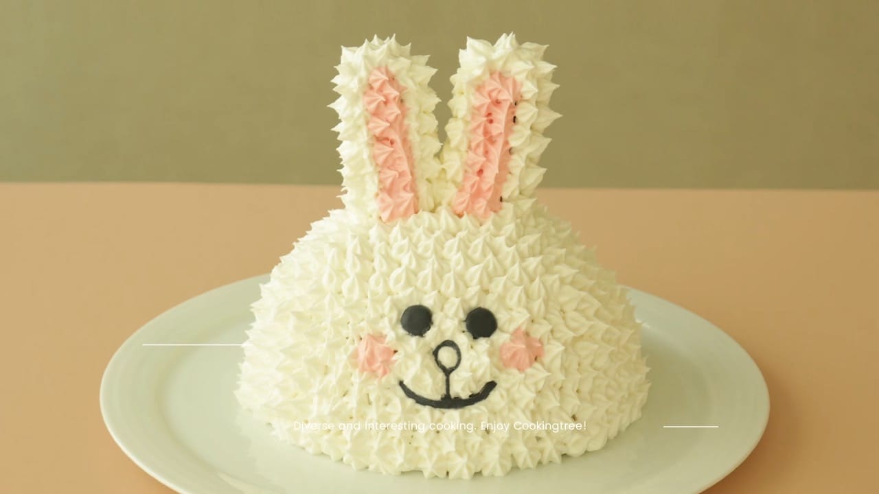 How to make LINE Cony character cake