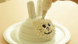 How to make LINE Cony character cake