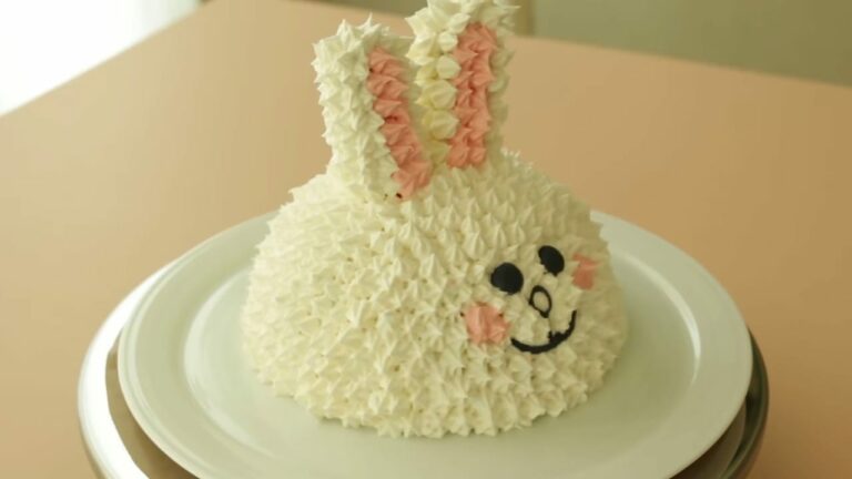 How to make LINE Cony character cake