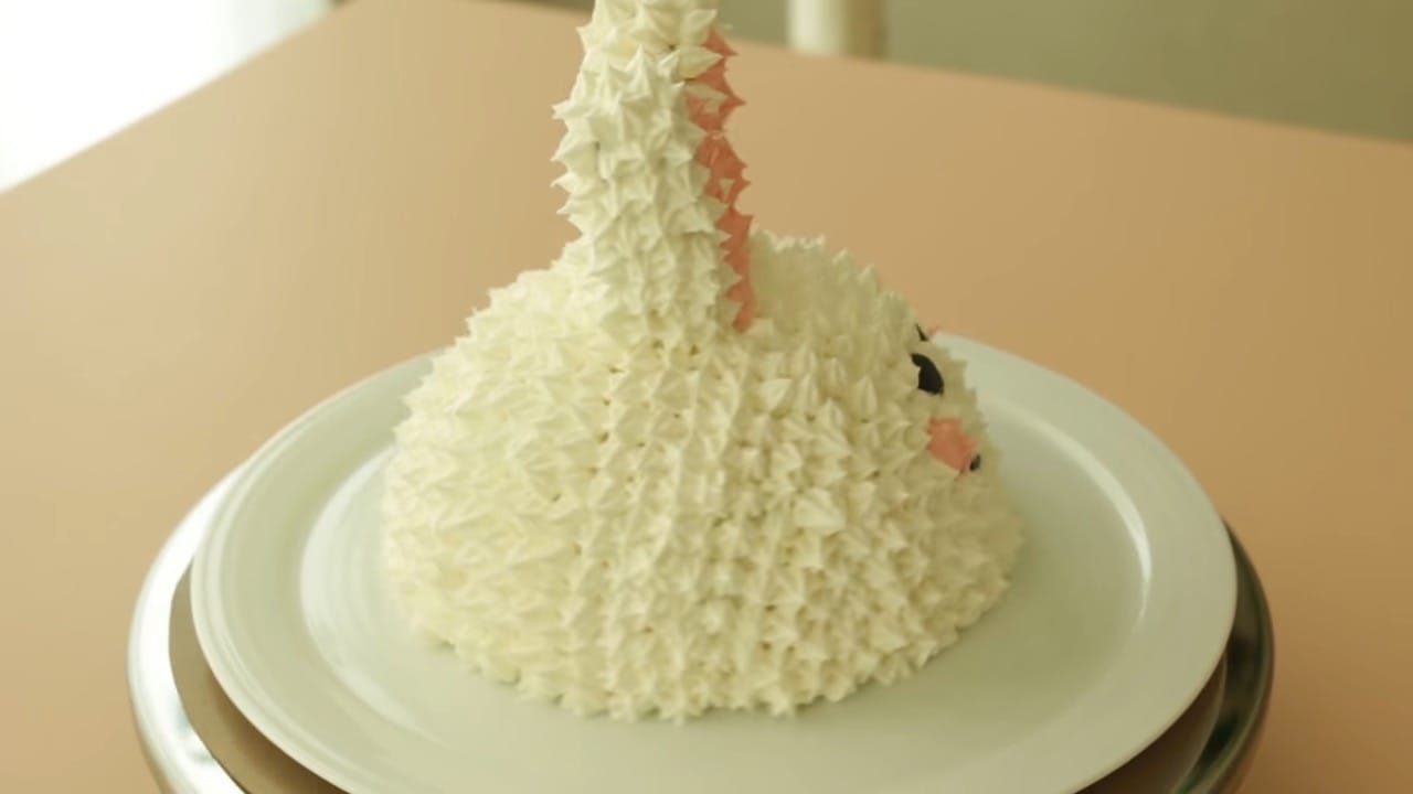 How to make LINE Cony character cake