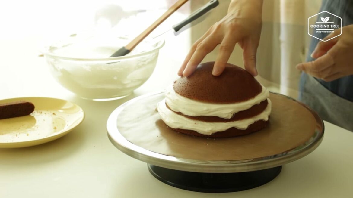 How to make LINE Cony character cake