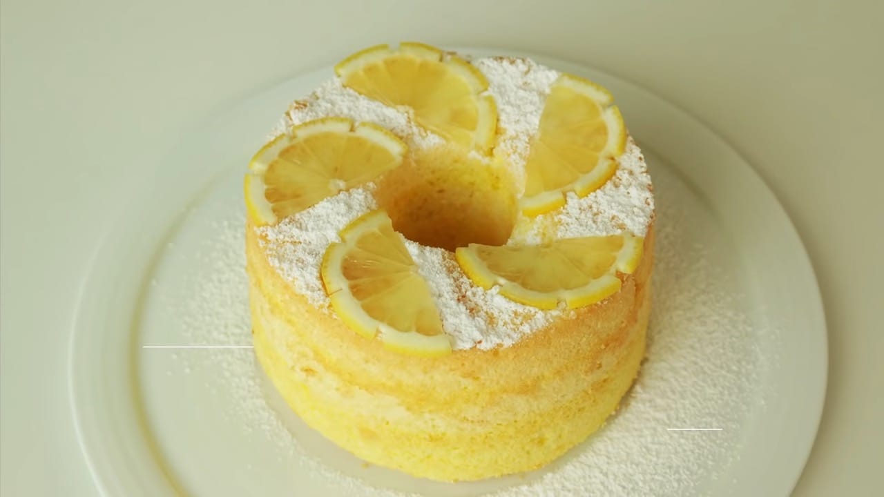 How to make Lemon Chiffon Cake