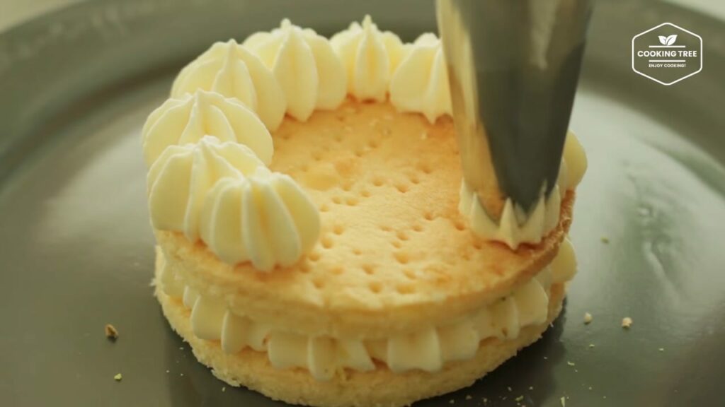 Lemon curd pistachio Mille-feuille Recipe