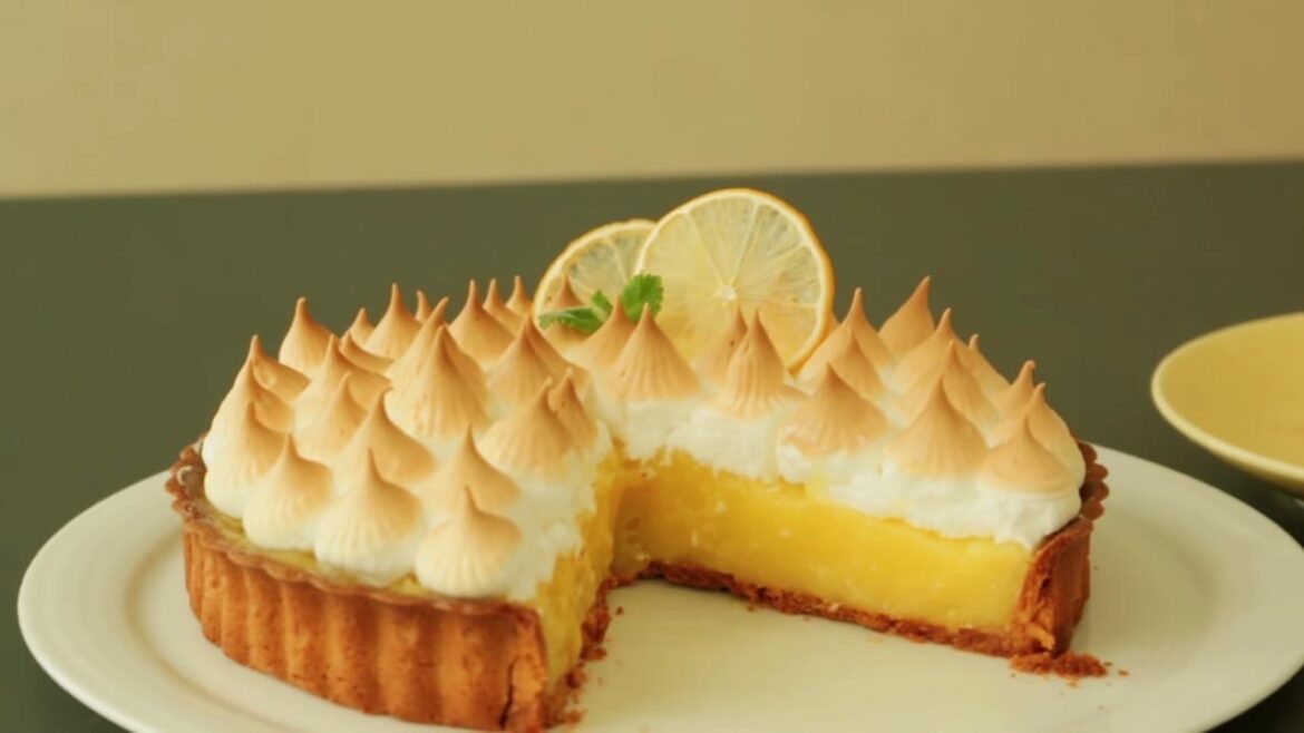 How to make Lemon meringue pie (lemon tart)