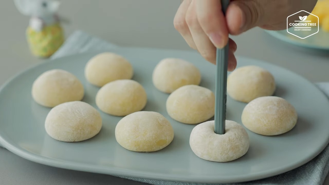 Mango Milk Rice Cake (Mochi) Recipe - Cooking Tree