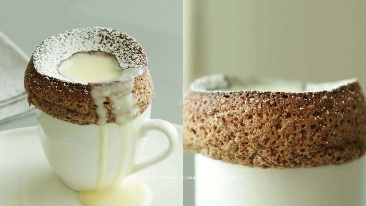 How to make Nutella souffle (Chocolate Souffle)