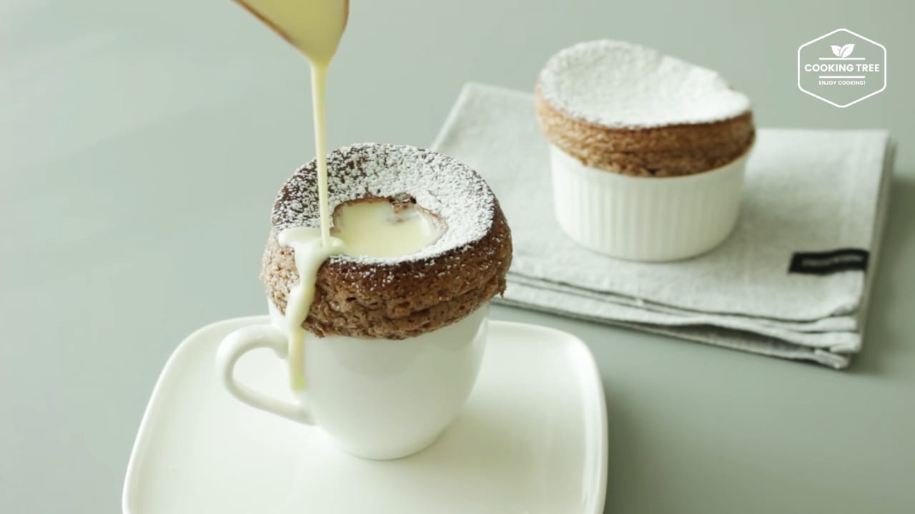 How to make Nutella souffle (Chocolate Souffle)