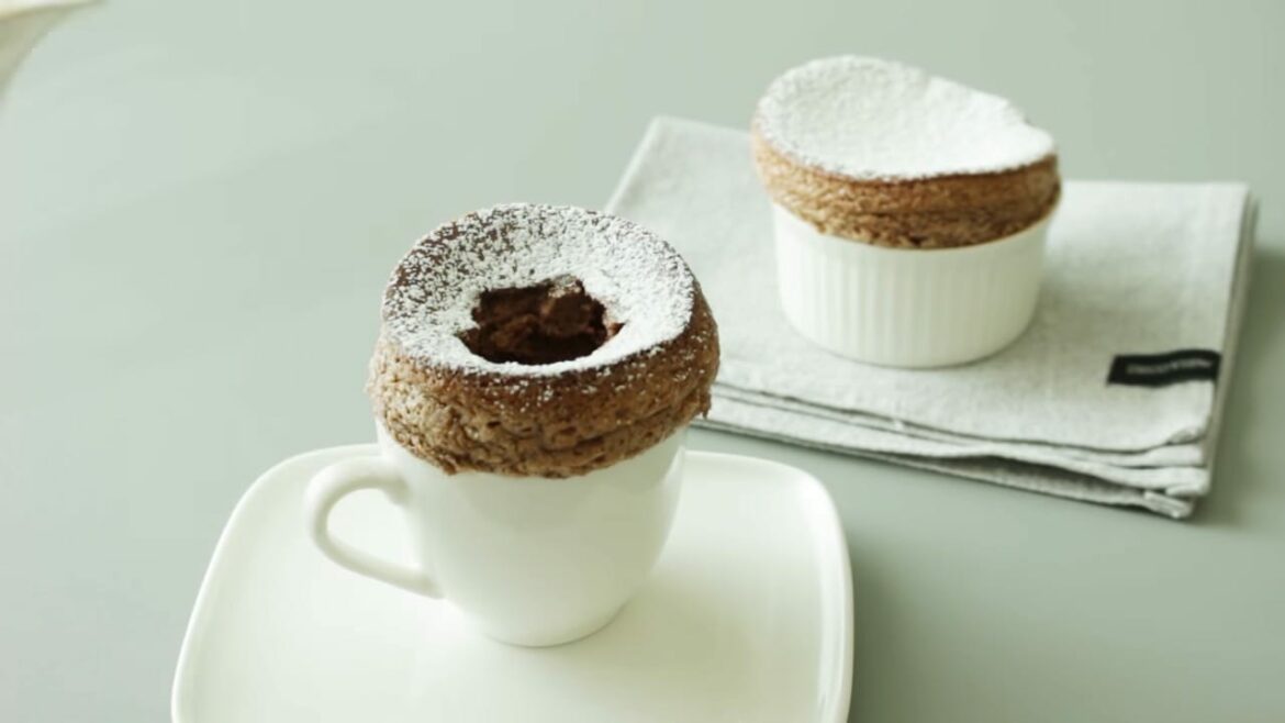 How to make Nutella souffle (Chocolate Souffle)