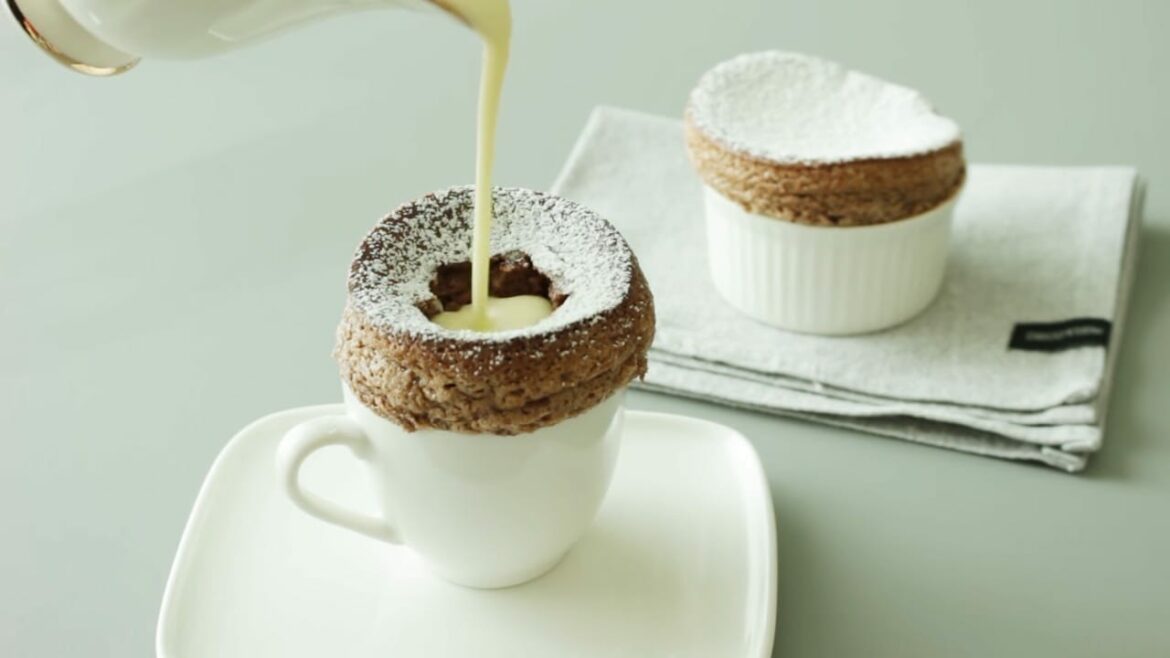 How to make Nutella souffle (Chocolate Souffle)