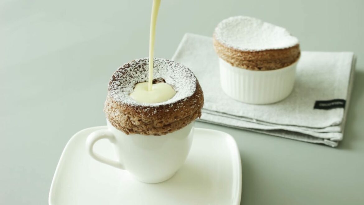 How to make Nutella souffle (Chocolate Souffle)
