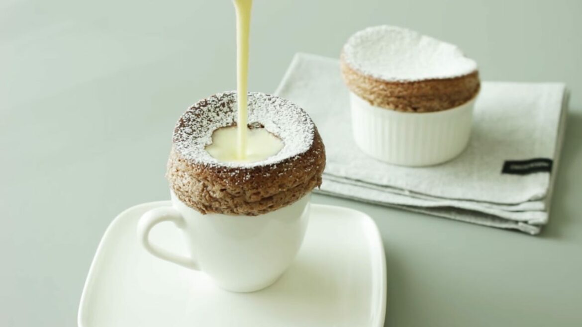 How to make Nutella souffle (Chocolate Souffle)