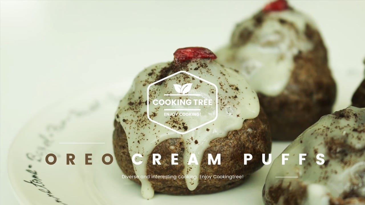 How to make Oreo Cream Puffs chocolate choux